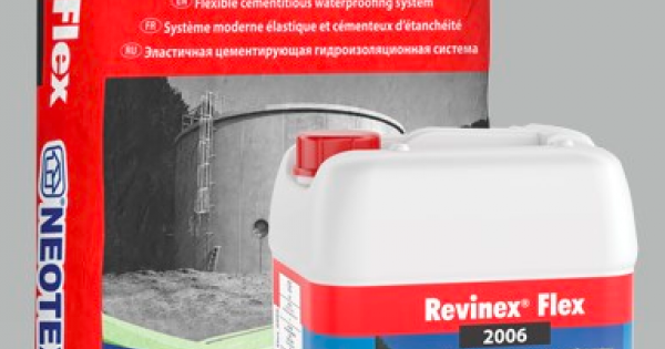 NEOTEX - Revinex Flex 2006 - ΓΚΡΙ - 34kg (A+B) - Εύκαμπτο τσιμεντοειδές ...