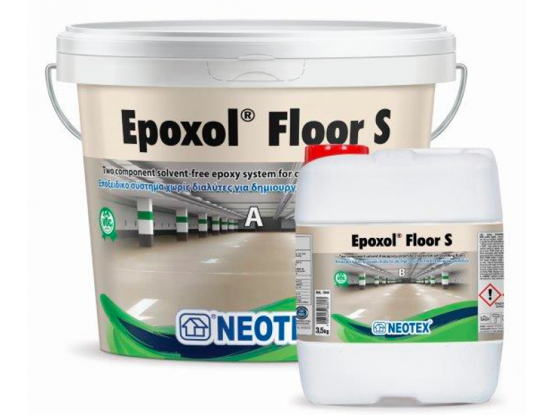 NEOTEX - EPOXOL FLOOR S - 13,5kg - Πολλαπλών χρήσεων εποξειδικό σύστημα ...