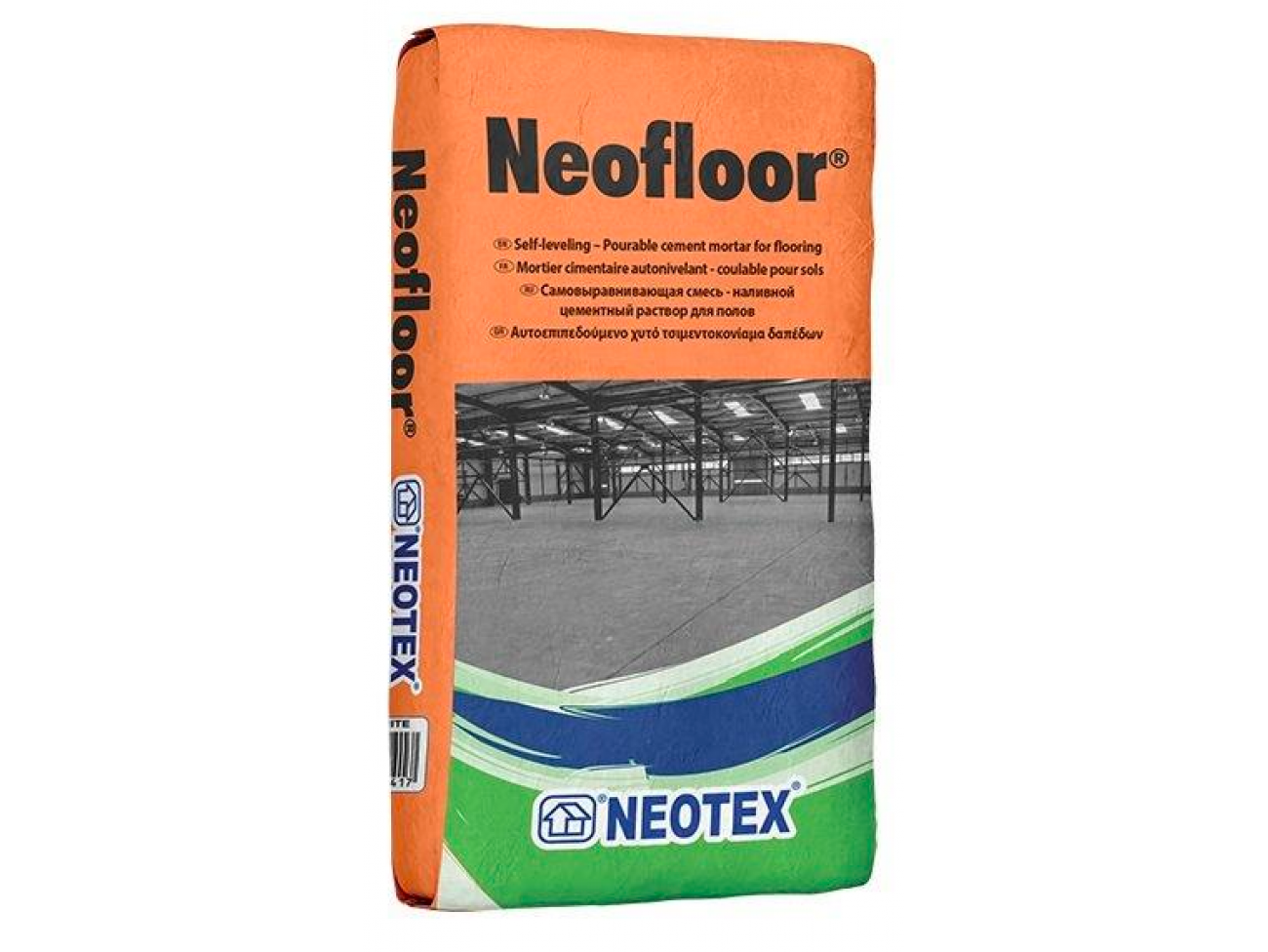NEOTEX - Neofloor - ΓΚΡΙ 25kg - Αυτοεπιπεδούμενο χυτό τσιμεντοκονίαμα ...