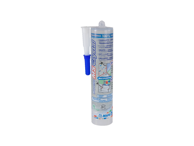 MAPEI - MAPEFLEX MS CRYSTAL - 12x300ml - Υβριδικό ελαστικό σφραγιστικό ...