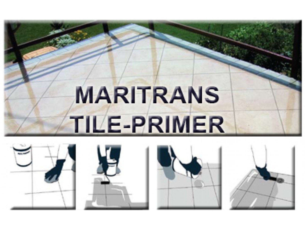 MARIS POLYMERS - MARITRANS TILE PRIMER - 1lt - Διαφανές ενισχυτικό ...