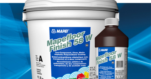 MAPEI - MAPEFLOOR FINISH 58 W - Τελική αλιφατική, πολυουρεθανική, ματ ...